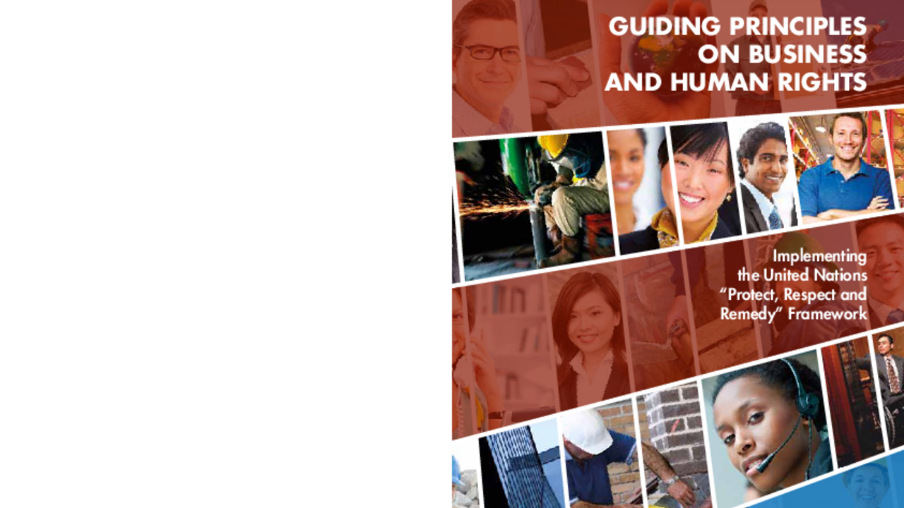 The United Nations Guiding Principles on Business and Human Rights ...